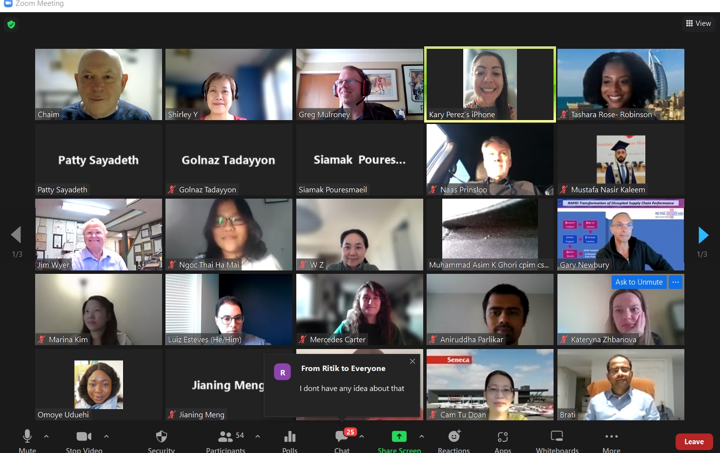 ASCM Toronto Chapter - Photo Gallery